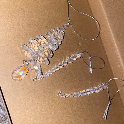 Crystal Christmas Tree Decoration - Etsy