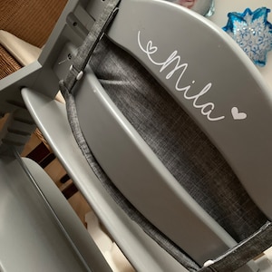 High Chair Stickers Name Stickers Individually - Etsy