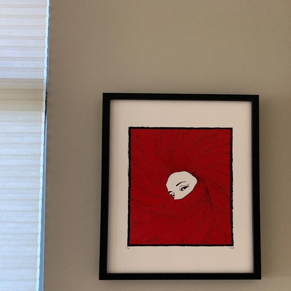 Cheeky - Screenprint Poster - Etsy