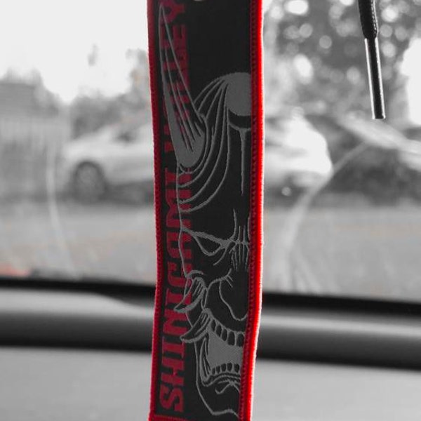 Shinigami Valley Car Jet Tag Keychain (oni Mask Design) - Etsy