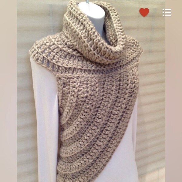 Jester Fringed Cowl - Ribbed Scarf Neck Warmer... - Etsy UK