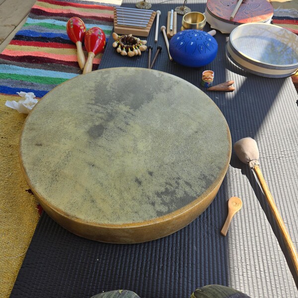 Chinese Wuhan Traditional Gong, Gong Mallet & Hanging String Included ...