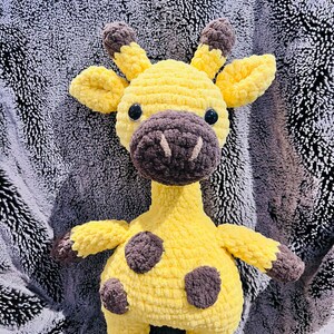 Giraffe Crochet Pattern, Giraffe Amigurumi Pattern, Plush Bulky Yarn ...