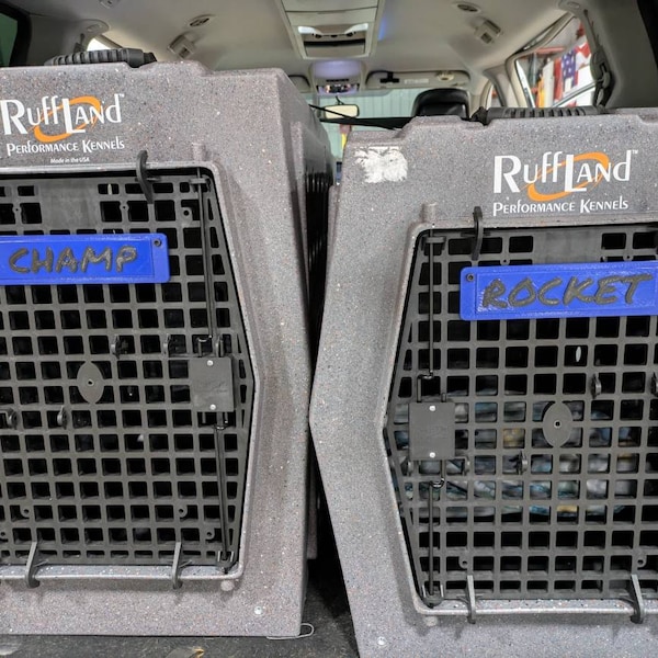 3D Printed Custom Ruffland/rufftuff Crate Tag - Etsy