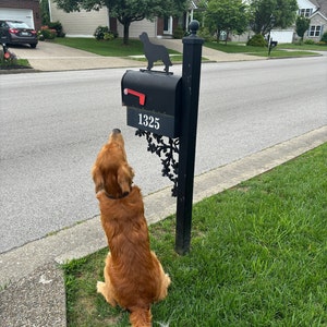 Fox Metal Mailbox Topper / Sign Mounting Hardware Included - Etsy