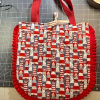 Large Oval Tote Bag | PDF Sewing Patterns With Tutorial | Round Bottom ...