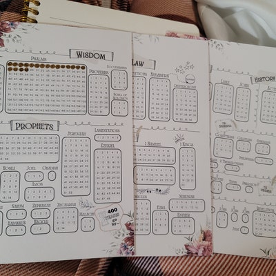 Printable Bible Study, Life of Jesus, Bible Reading Tracker, Easter ...