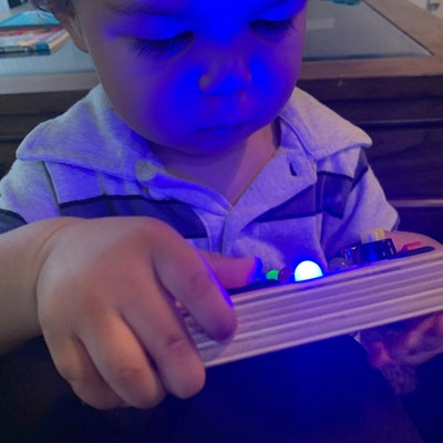 LED Light Busy Board for Baby Personalized Activity Board Switch Box ...