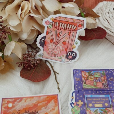 DUST BUNNY POCKYBOX Vinyl Decals, Bumper Stickers, Anime Sticker ...