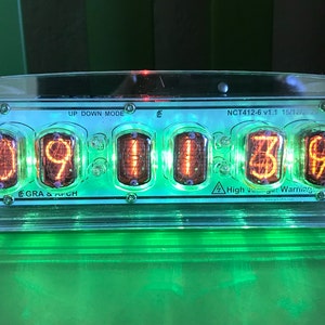 DIY KIT for IN-14 Arduino Shield NCS314 Nixie Tubes Clock with Options ...