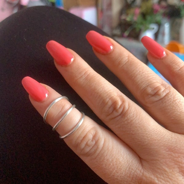 Swan Neck Splint, 925 Sterling Silver Adjustable Pip or Dip Joint Ring ...