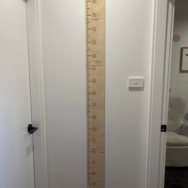 Wooden Australian Natives Height Chart | Growth Chart | Height Ruler ...