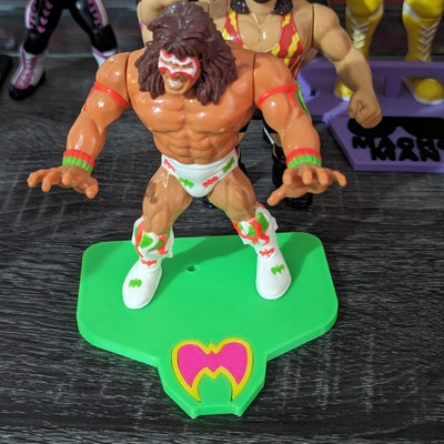Custom Hasbro WWF Ring Stands - Etsy