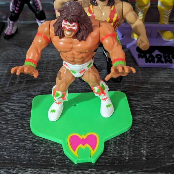 Custom Hasbro WWF Ring Stands - Etsy