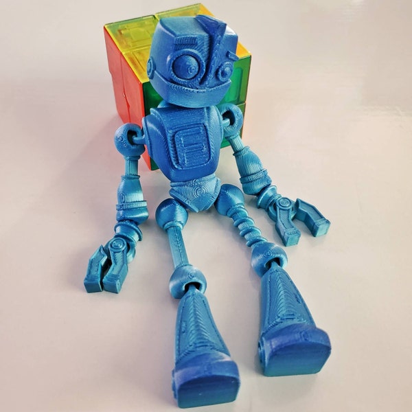 Robot made to Order Articulated Robot Fidget Sensory Toy - Etsy