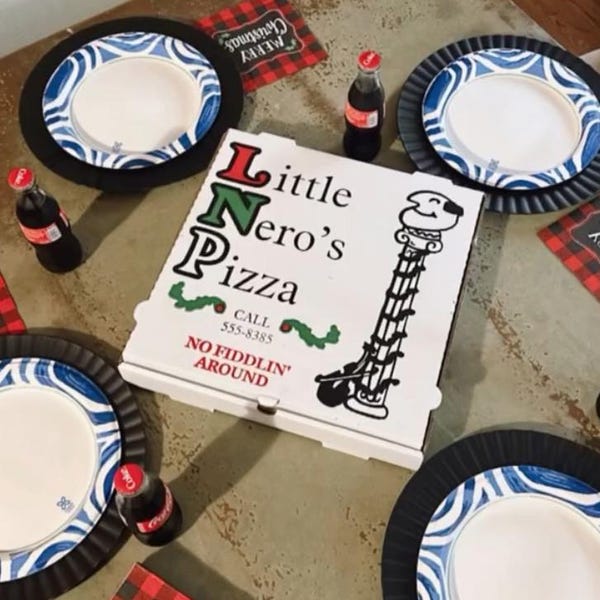 Pizza Planet Full Size Pizza Box Costume Prop From Toy Story, 14" Large ...