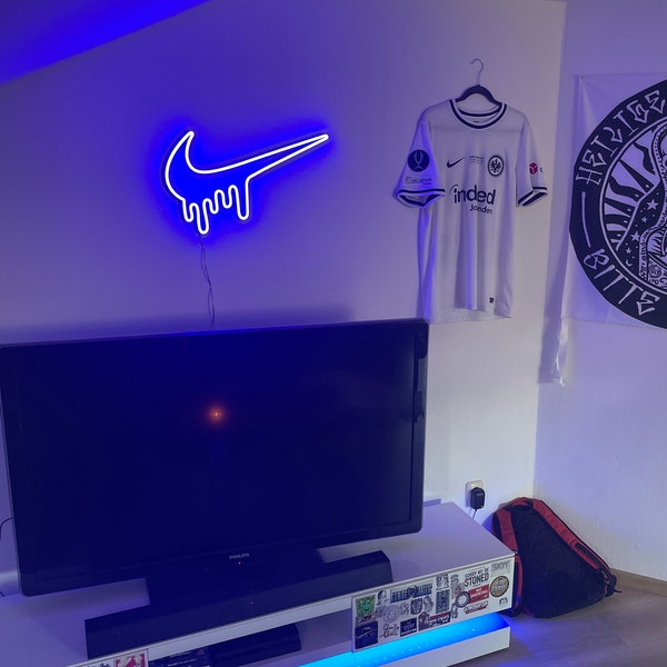 Croissant Neon LED Sign | Bakery Cafe Decor | French Pastry Wall Art ...