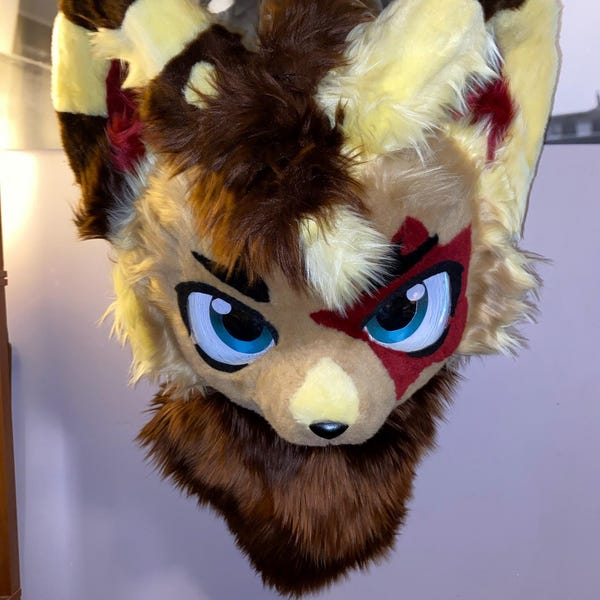 Fursuit Head Wall Mount: Cosplay Headgear Display (10lb Max Load) - Etsy