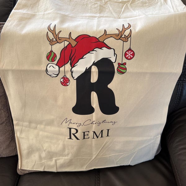Personalised Santa Sack, Christmas Sack, Personalised Christmas Toy ...