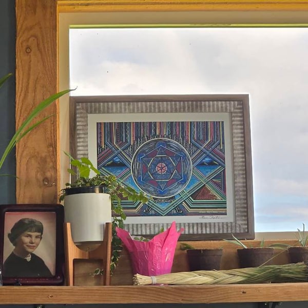 Ancient Egypt Pyramids Isis Osiris Light Language Egyptian Art Signed ...