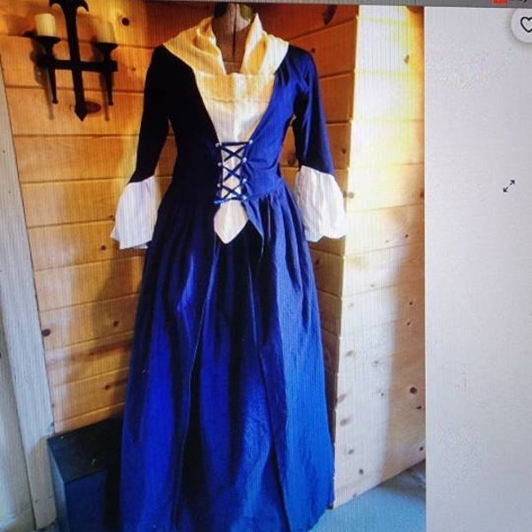 Complete Colonial 18th Century Williamsburg Outlander 1700s Polonaise ...