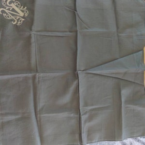 Set of 2 Custom Monogrammed Handkerchiefs, Gray Personalized Hankies ...