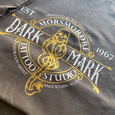 Dark Mark Tattoo Studio Vector Plotter Svg Cdr Pdf Eps Png - Etsy