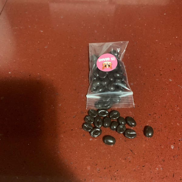 Bulk Fake Coffee Beans - Resin Faux Food Supplies for Fake Bakes, Slime ...