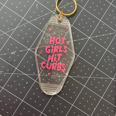 Motel Keychain Template Presized SVG Files for Cricut Hotel Keychain ...