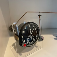 Aircraft Clock Stand,su Mig Clock- CLOCK STAND for Vintage Military ...