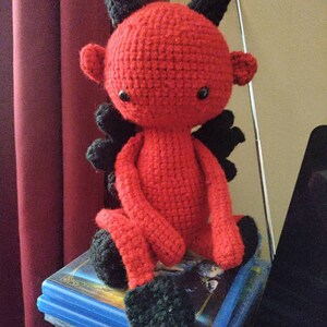Amigurumi Devil Crochet Pattern. Lucifer the Fallen Angel. - Etsy