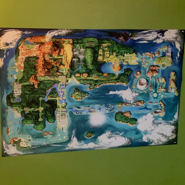 Pokemon Hoenn Map Wallpaper