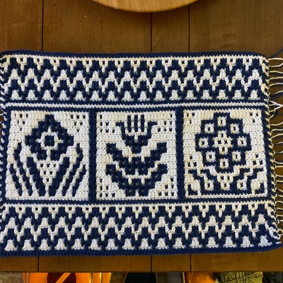 PATTERN Mosaic Crochet Chart Only Celebration Blanket - Etsy