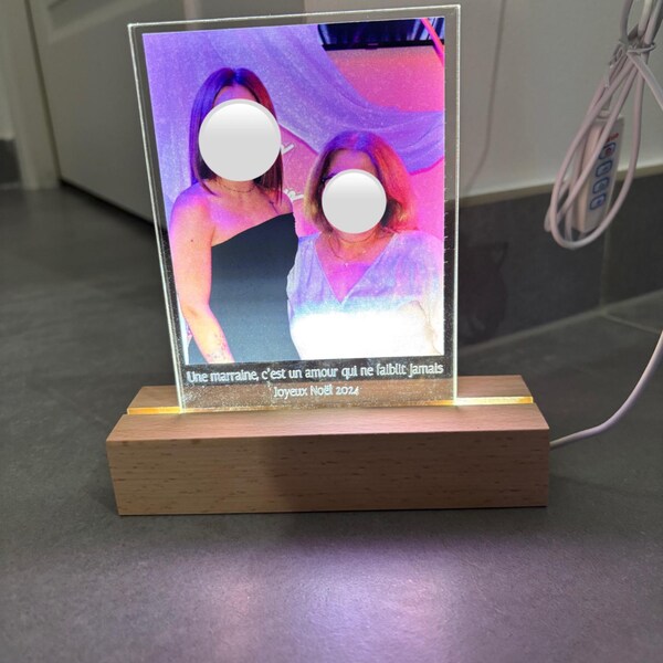 Personalized Photo Plaque With Stand, Custom Photo Wedding Gift, Photo ...