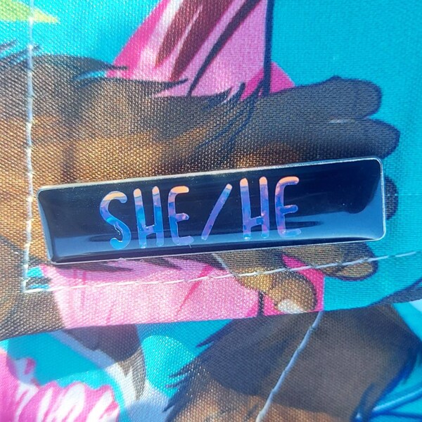 Personalised Design Your Rectangle Enamel Pin | Customised Pin Badge ...