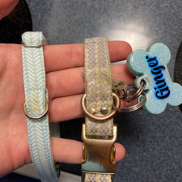 Pink Dog Leash, Herringbone Dog Leash, Girl Dog Leash, 6 Ft Pet Leash ...