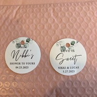 Dusty Blue Classic Monogram Crest Wedding Invitation Suite, Elegant ...