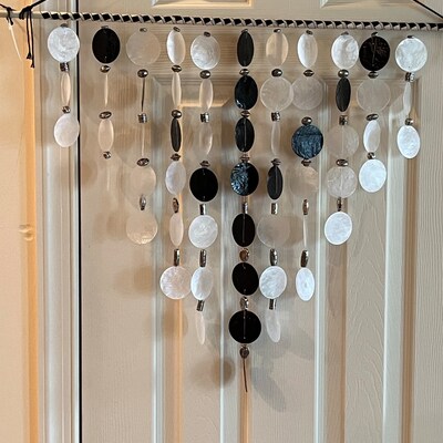 30 Round Capiz Shells 2 5cm With 2 Holes in Various Colors, DIY Craft ...