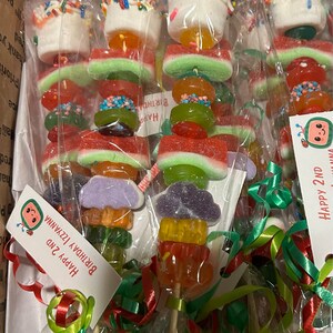 20 Baseball Candy Kabobs Birthday Party Favors Party Decor - Etsy