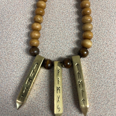 NORSE RUNES AMULET for Reinforcement Magical Abilities Norse Jewelry ...