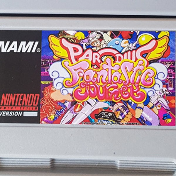 Super Famicom Cartridge Game Replacement Labels. Replace Your Game ...