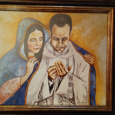 Sacrificial Love Catholic Wedding Gift Catholic Matrimony - Etsy