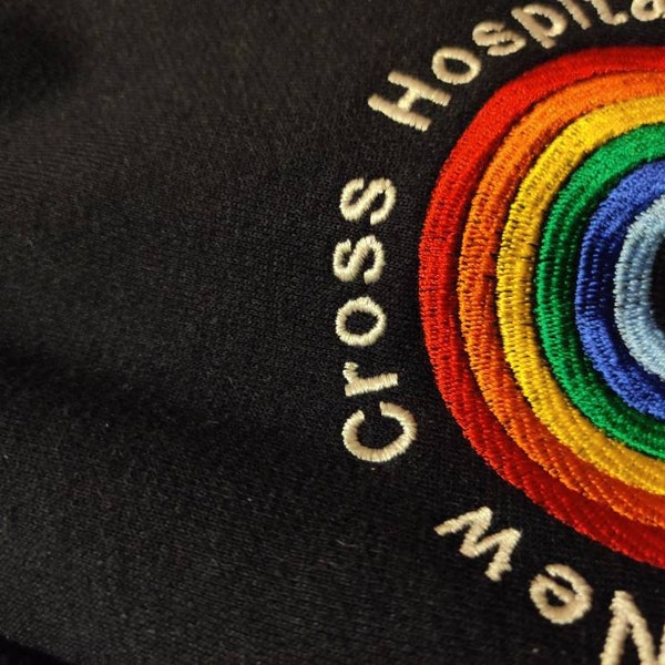 NHS Medical Zipped Hoodie, With Heart Design for NHS Cardiac Personnel ...