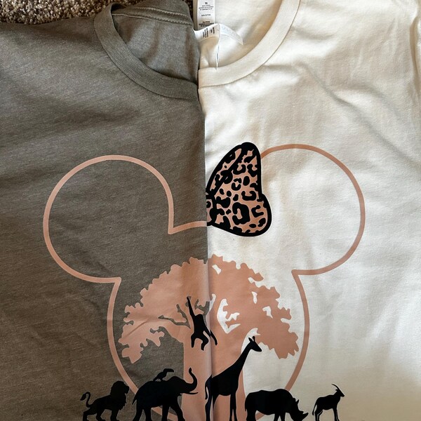 Custom Disney Animal Kingdom Shirts, Safari Family Matching Shirts ...