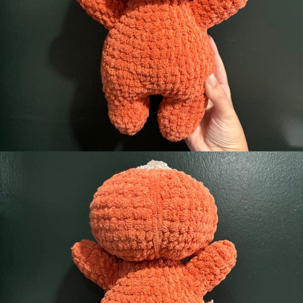 Cheeky Pumpkin Head With Booty Crochet Pattern PDF - Etsy