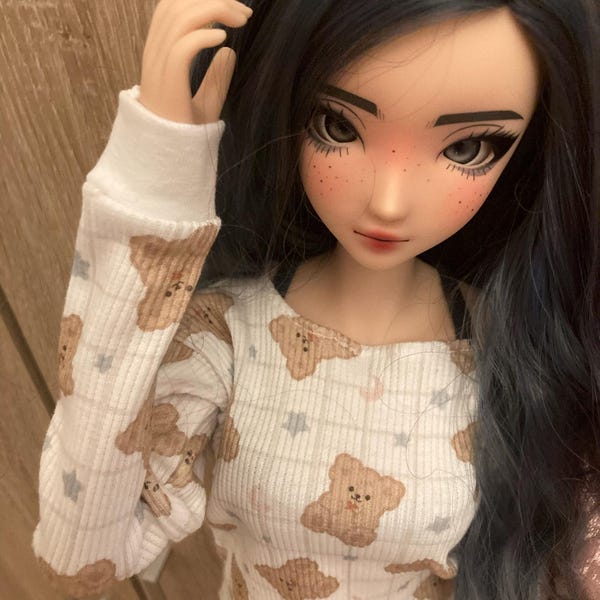 SLIM MSD BJD Minifee 1/4 Mismachted Dino & Pink Stockings - Etsy