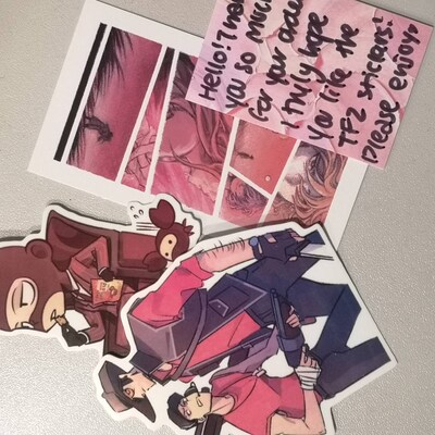Team Fortress 2 TF2 Stickers - Etsy