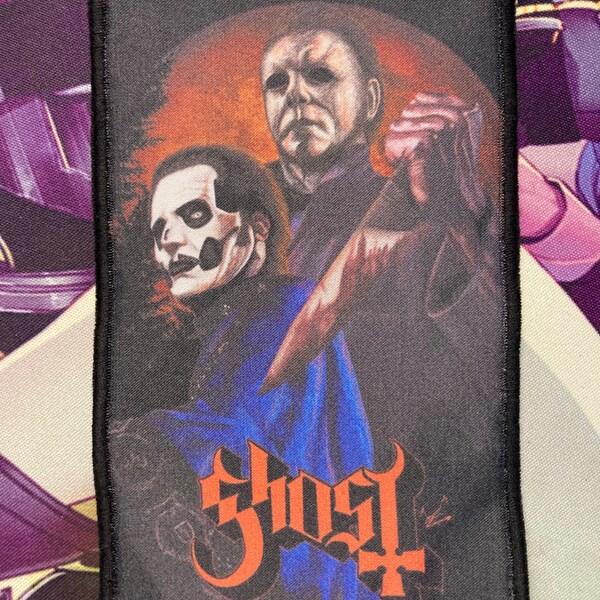 Papa IV Horror, Horror Band Inspired, Handmade Satin Patch - Etsy
