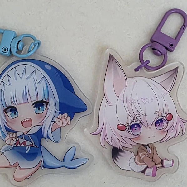 Phase Connect 2.5” Vtuber Acrylic Charms, Acrylic Keychain, Pipkin ...