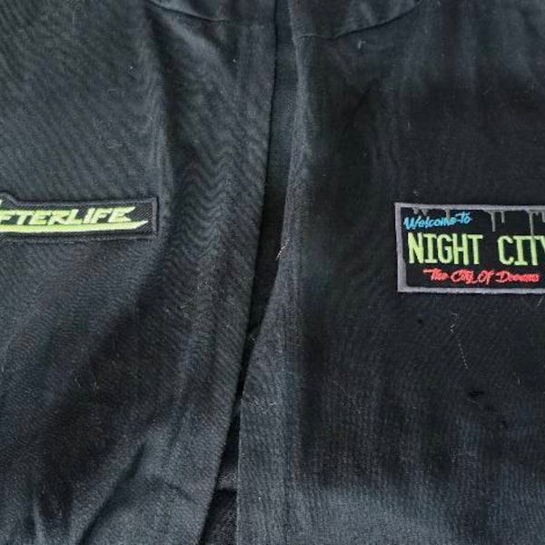Afterlife Embroidered Patch. Gaming Inspired Patches. Iron on Backing ...